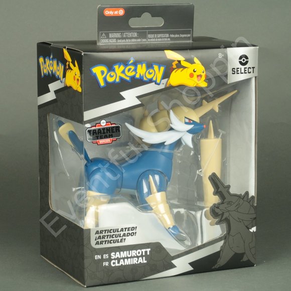 Jazwares | Toys | Pokmon Select Trainer Series Samurott Action Figure ...